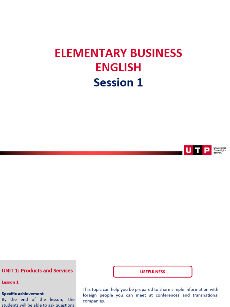 EBE - Lesson 1 | PDF | Linguistics | Languages