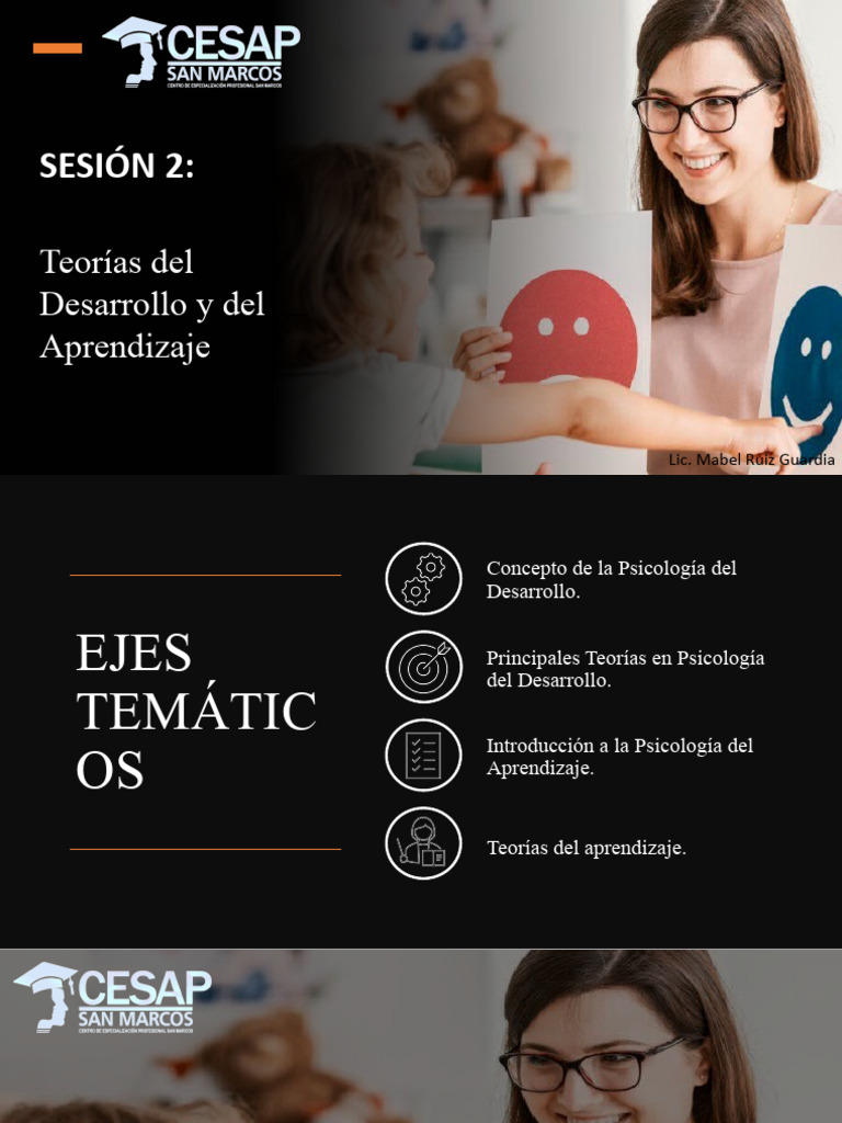 Teorías Del Desarrollo y Del Aprendizaje | PDF | Sicología | Aprendizaje