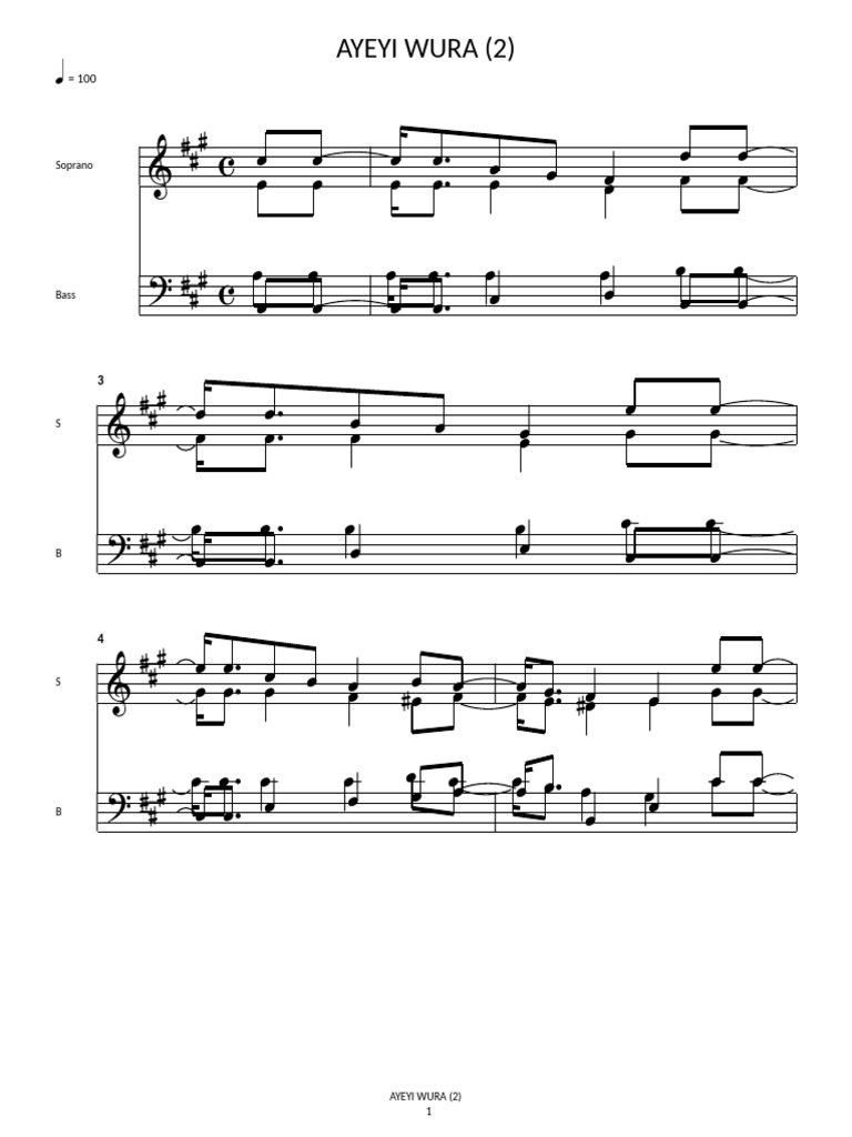 Ayeyi Wura | PDF