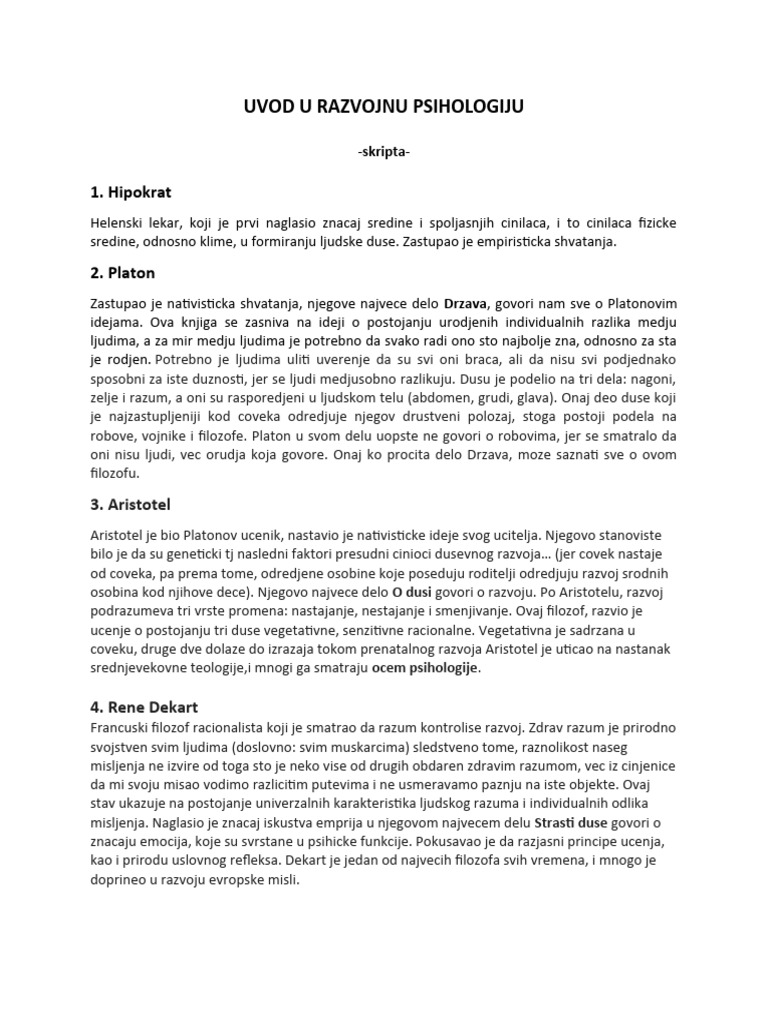 Razvojna Skripta | PDF