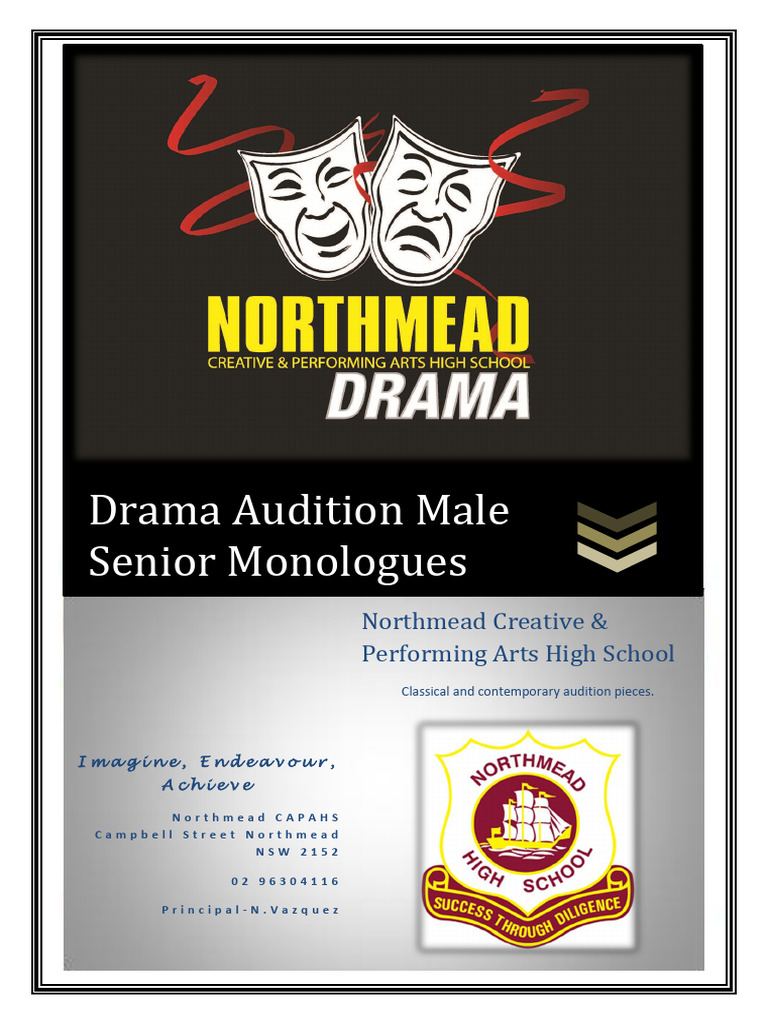 Northmead Drama Audition Senior Male Monologues | PDF | Iago | Othello