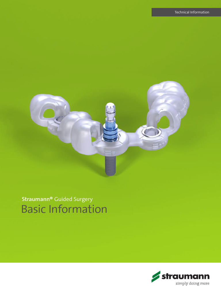 Straumann® Guided Surgery | PDF | Dental Implant | Surgery