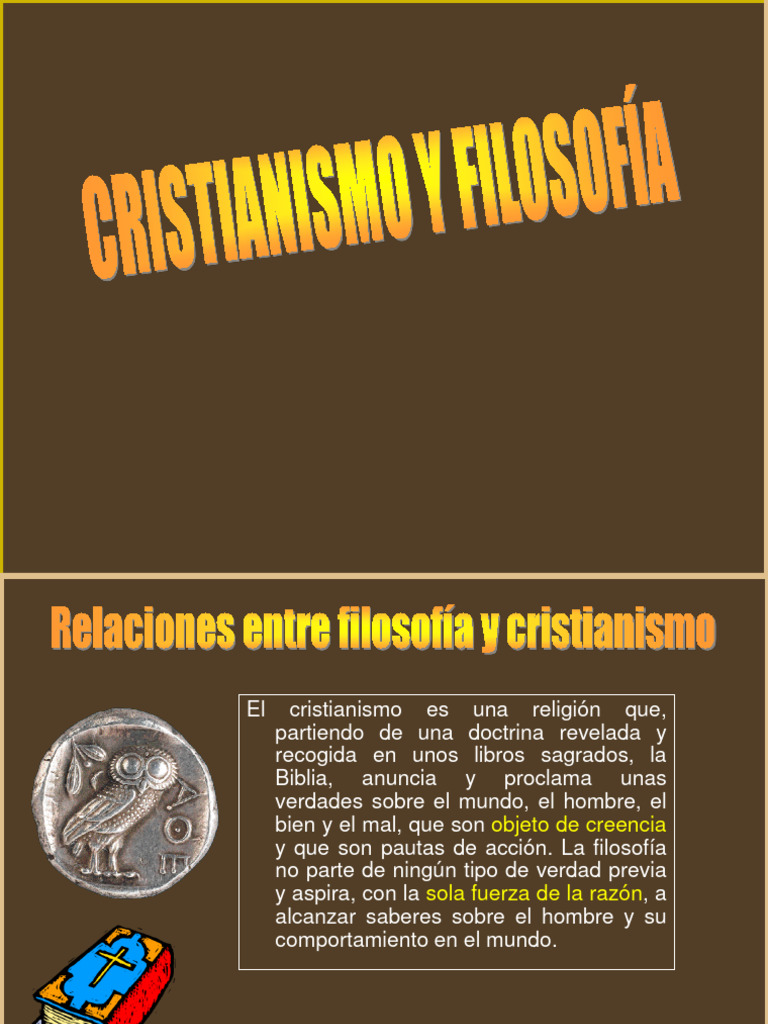 Cristianismo y Filosofía: Fe y Razón | PDF | Razón | Tomás de Aquino