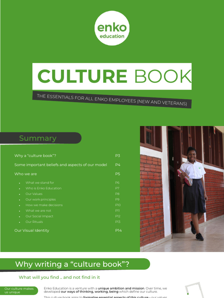 Enko Education Culture Book - EN-2 | PDF | Learning