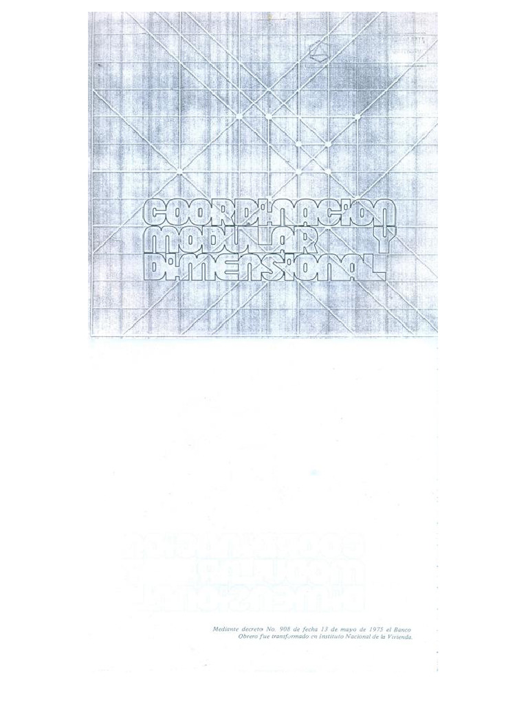 Coordinación Modular y Dimensional | PDF