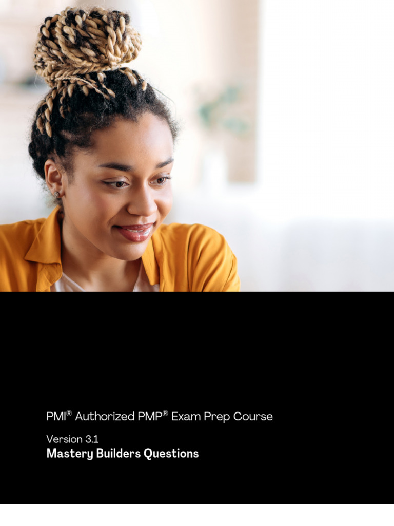 Mastery Builder Questions - v3.1 | PDF | Project Management | Scrum ...