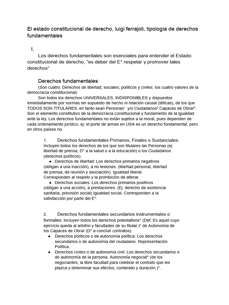Resumen-El-Estado-Constitucional-de-Derecho - (Luigi-Ferrajoli) - BP ...