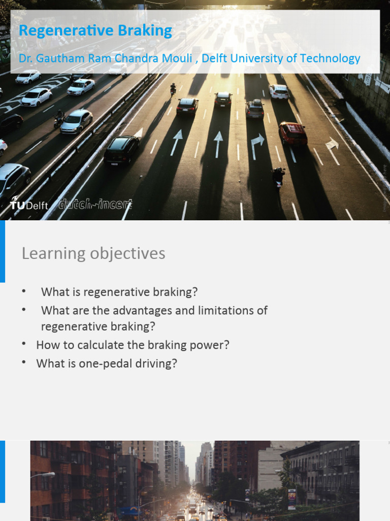 Regenerative Braking: Benefits & Design | PDF | Brake | Hybrid Vehicle