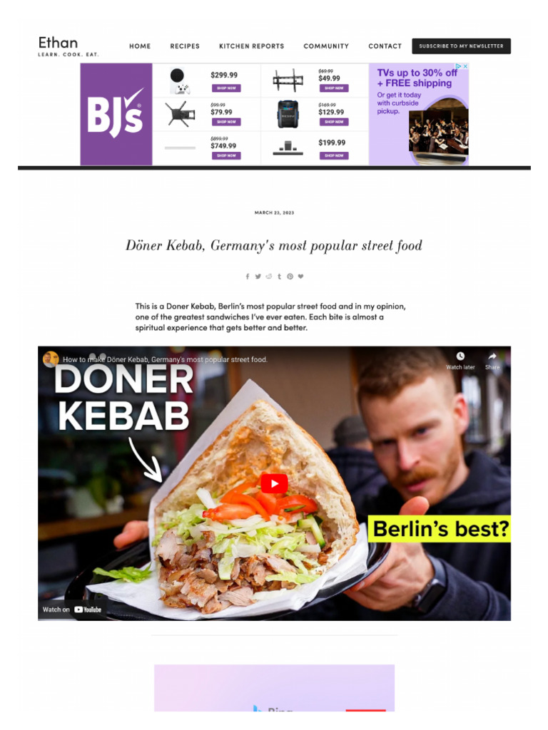 Doner Kebab | PDF