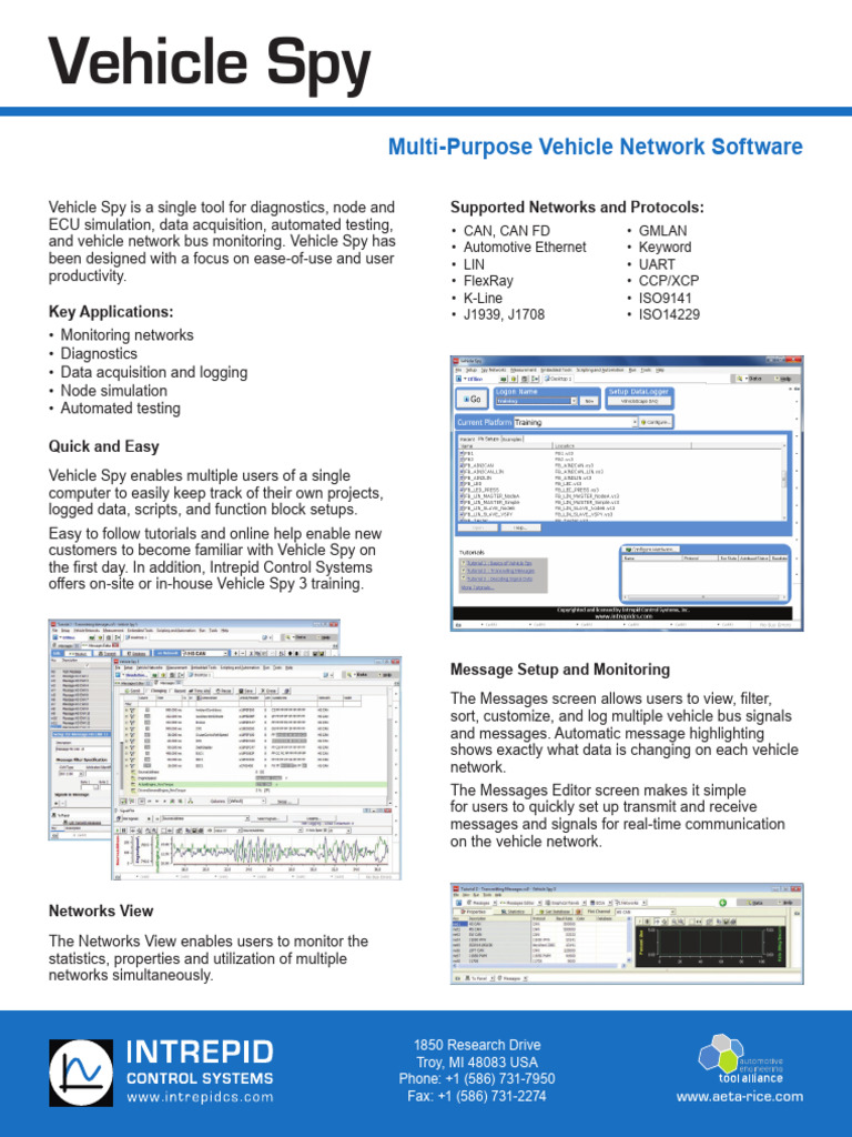 Vehicle Spy 3 | PDF | Computer Network | Graphical User Interfaces