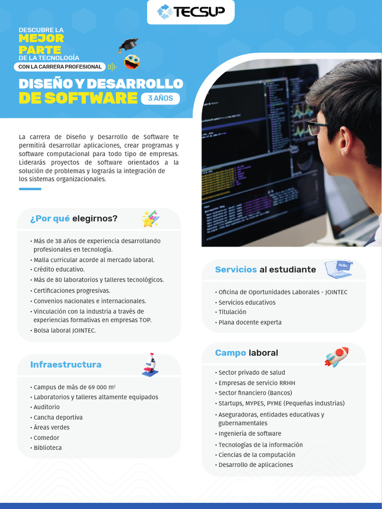 Cartilla_CARRERA DE DISEÑO Y DESARROLLO DE SOFTWARE | PDF | Software de la aplicacion ...