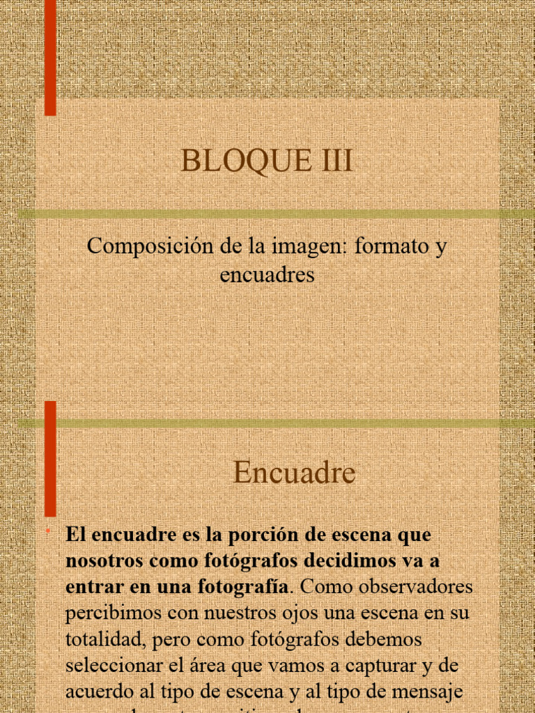 Técnicas de Encuadre y Ángulos Fotográficos | PDF