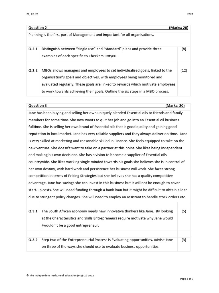 Academic Week 2 - Task 2 | Download Free PDF | Entrepreneurship | Goal