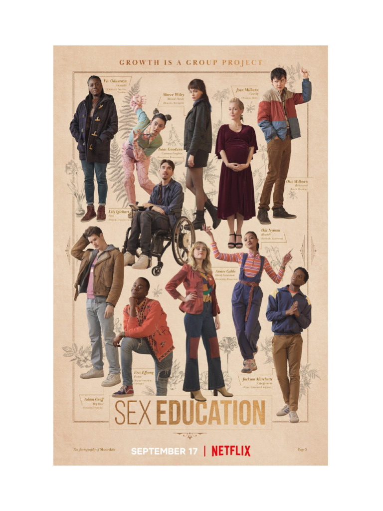 Sex Education Poster Pdf 3587