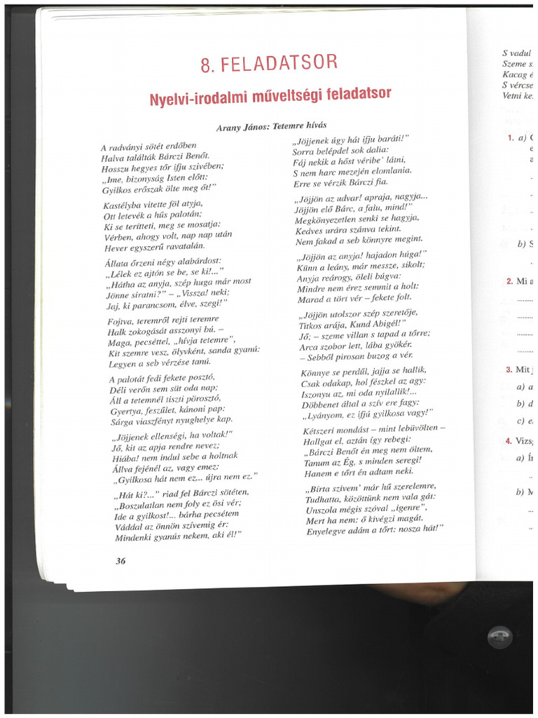 Tetemre Hívás 1 | PDF