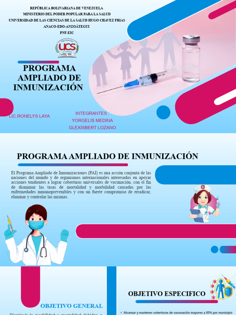 Programa Ampliado de Inmunización-1 | PDF | Vacunas | Sarampión