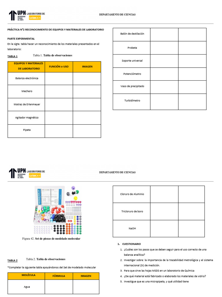 Jp s2 Guía Práctica 2_reconocimiento de Equipos, Materiales de Laboratorio y Modelación de ...