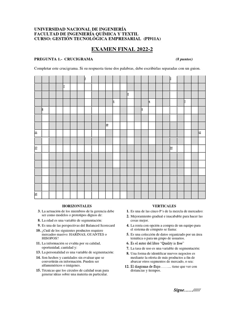 Examen Final 2022-2 | PDF | Marketing | Informática