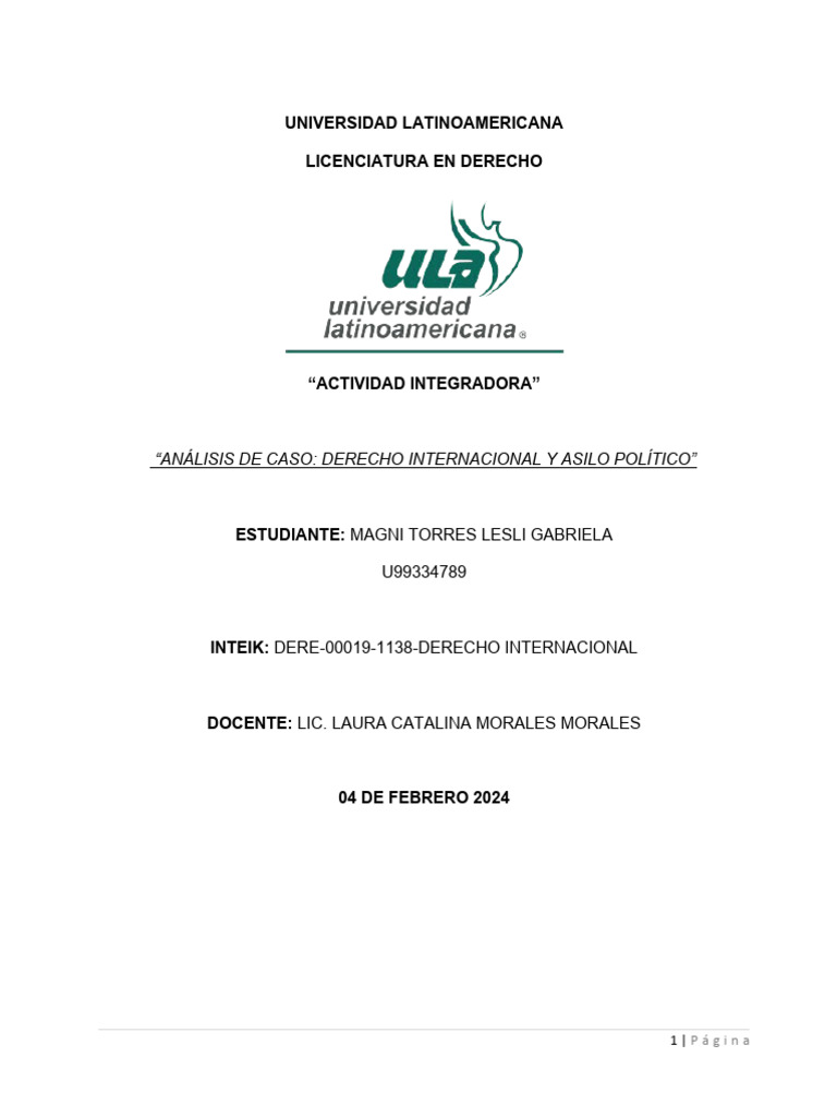 Solicitud de Asilo Político en España | PDF | Derechos humanos | Violación