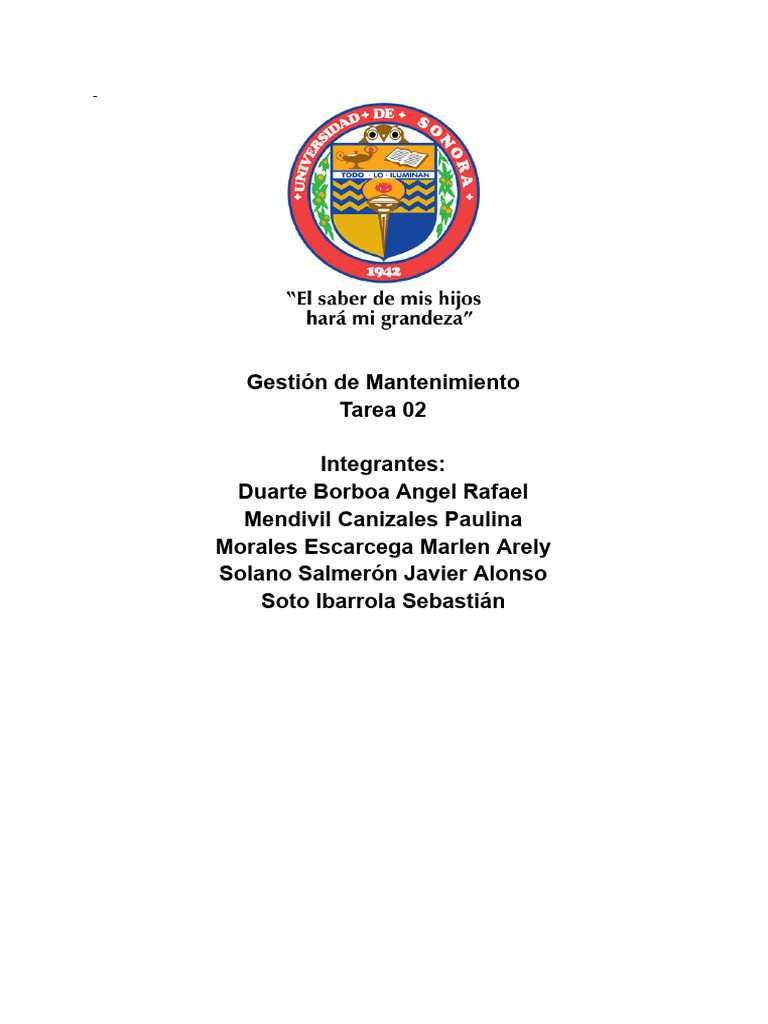 Tarea 02 | PDF | Calidad (comercial) | Business