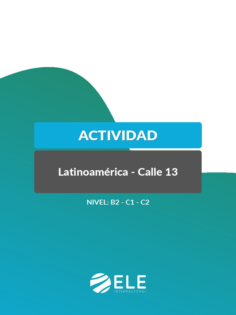 Latinoamerica - Calle-13 | PDF | America latina | Diego Maradona