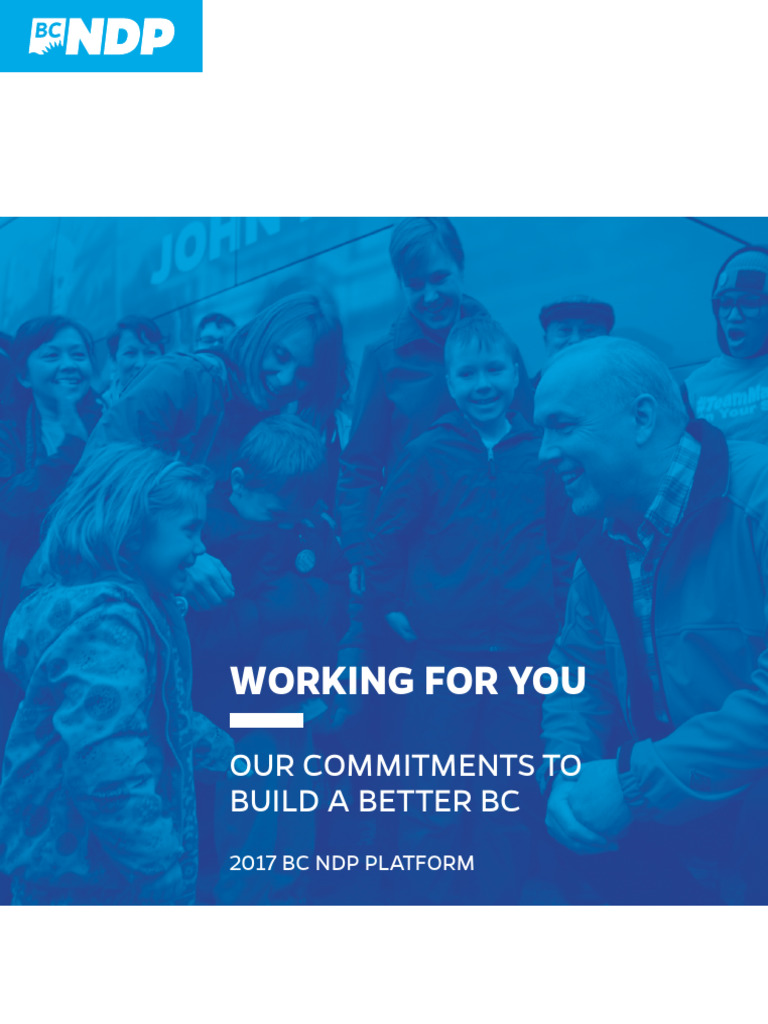 BC NDP's Vision for a Better Future | PDF | Cost Of Living | Primary Care