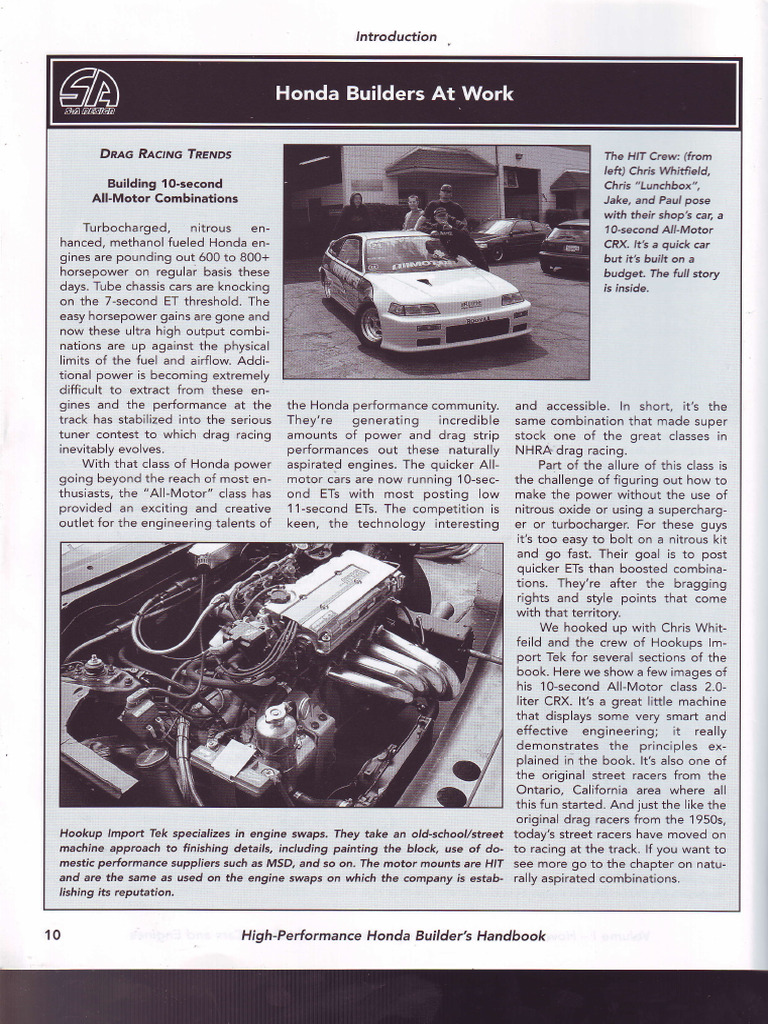 High Performance Honda Builders Handbook (Joe Pettitt) (Z-Library) | Download Free PDF | Engines ...