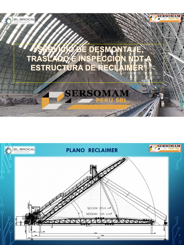 Presentación Reclaimer | PDF | Andamio