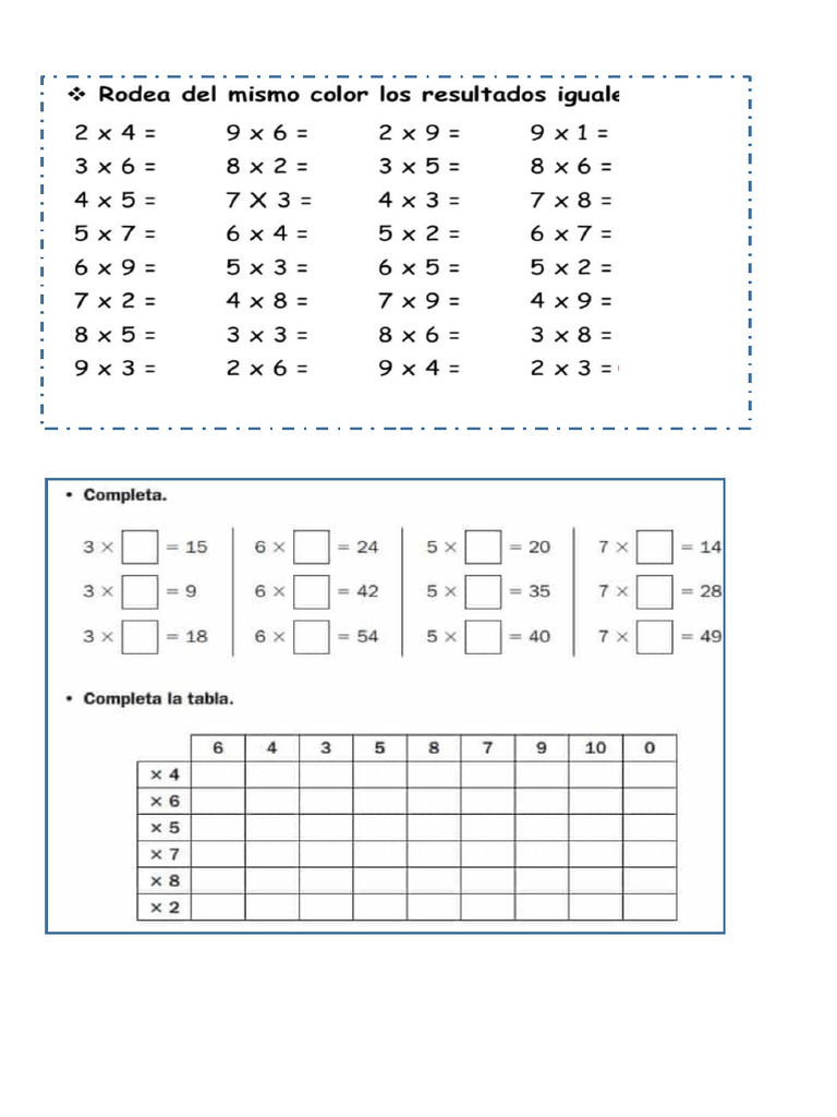 Multiples Ejercicios | PDF