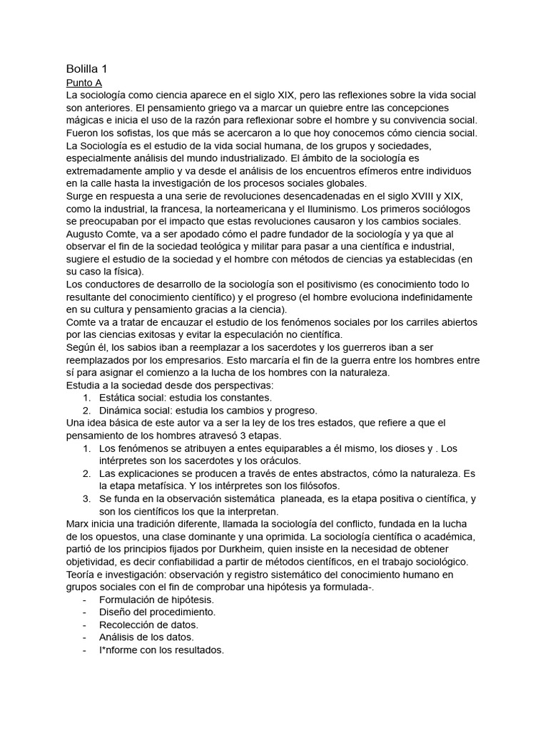 Sociologia (1) | PDF | Sociología | Sociedad