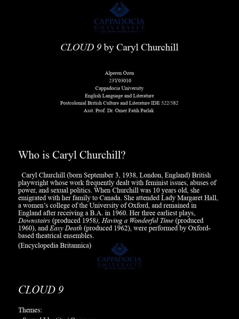 Özen Alperen IDE522-582 Cloud Nine | PDF | Intimate Relationships