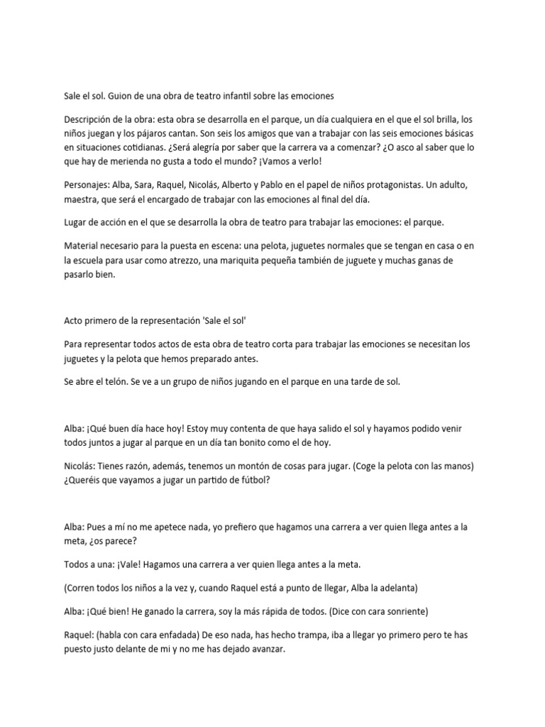 Emociones Pdf Las Emociones