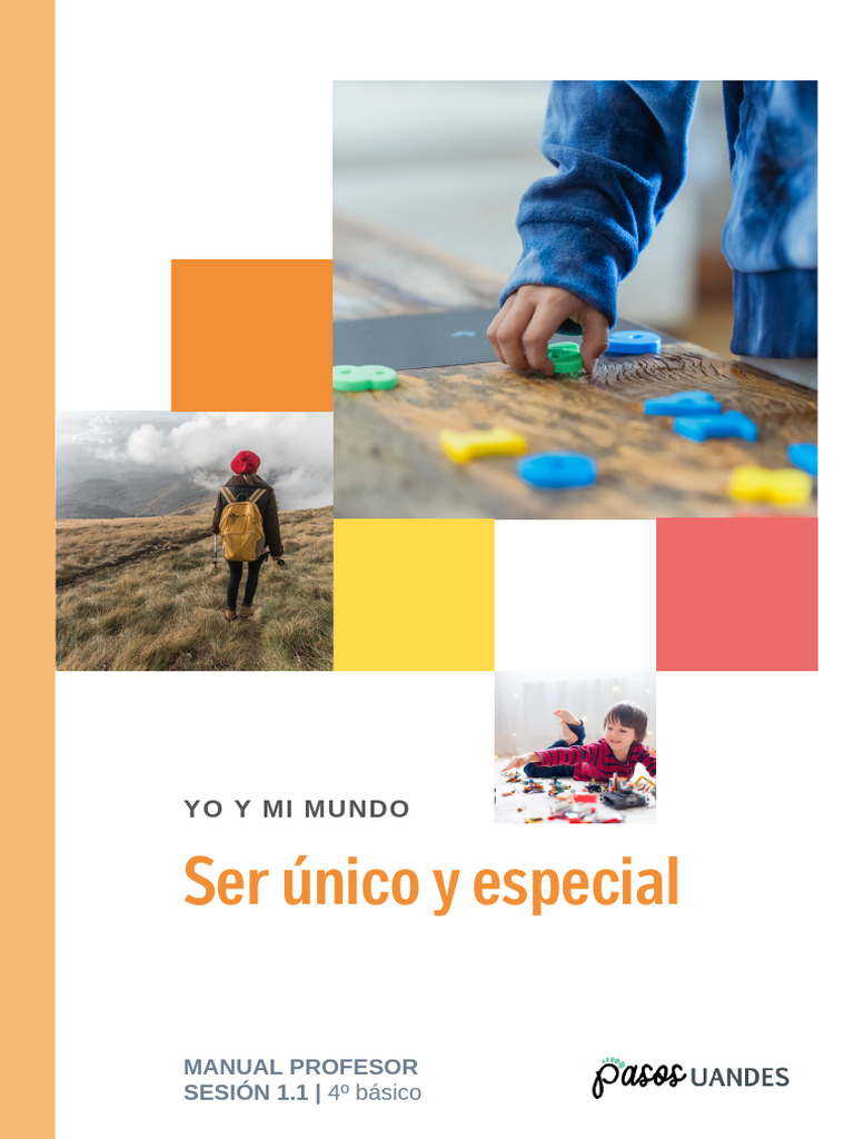 1.1 Ser Único y Especial, 4º Básico | PDF | Artes del Lenguaje y ...
