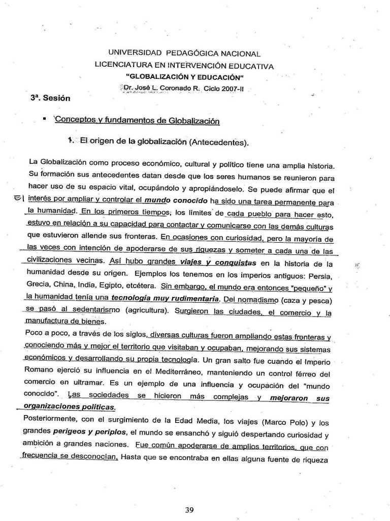 Texto 7 - Globalización | PDF