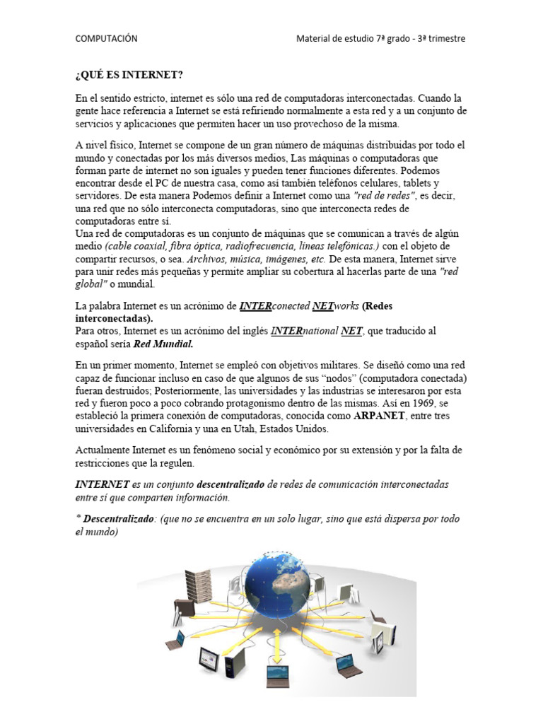 Qué Es Internet | PDF
