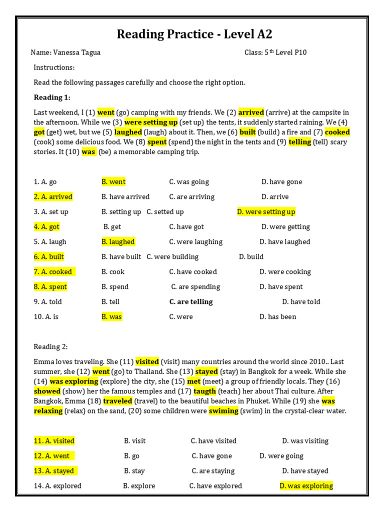 Reading 2 1 | PDF | Language Arts & Discipline