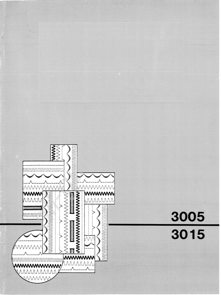 Singer 3005 Sewing Machine Instruction Manual | PDF | Computers