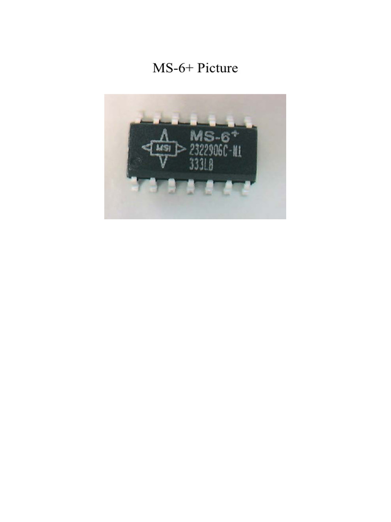Training Msi MS-6+ | PDF | Mosfet | Field Effect Transistor