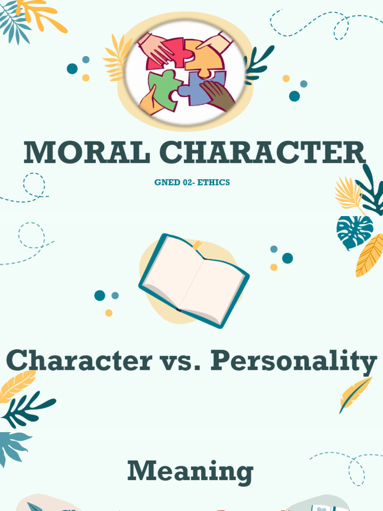 Character vs. Personality Ethics Guide | PDF | Behavior | Psychological ...