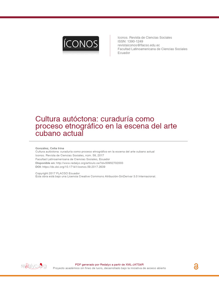 Curaduria Cubana | PDF | Cuba | Etnografía