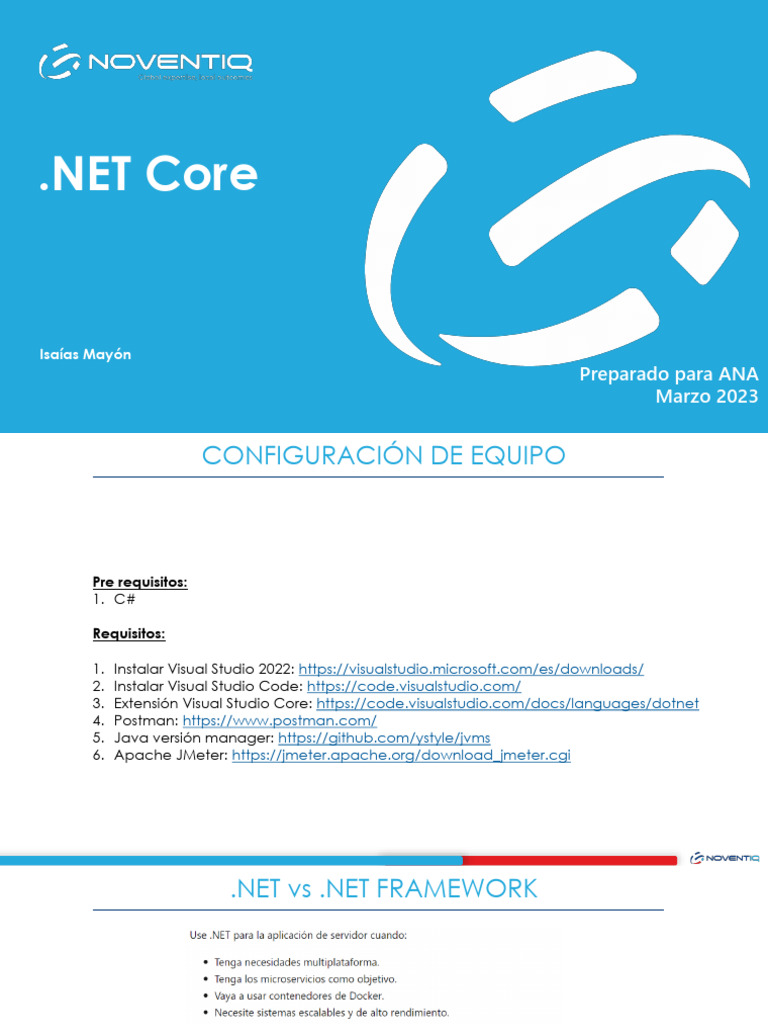 Netcore - Sesion 5 | PDF | Middleware | Ingeniería de Sistemas