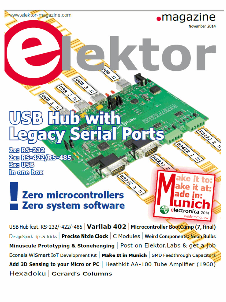 Elektor USA - November 2014 | PDF