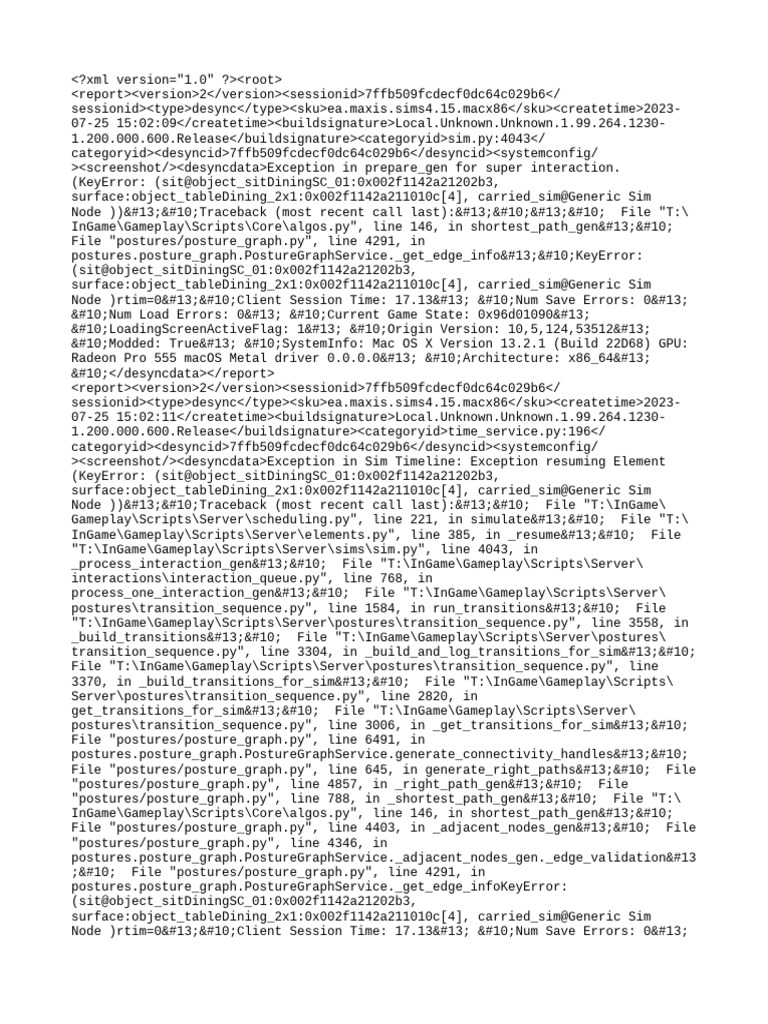 lastException_63826693813 | PDF | Mac Os | Graphics Processing Unit