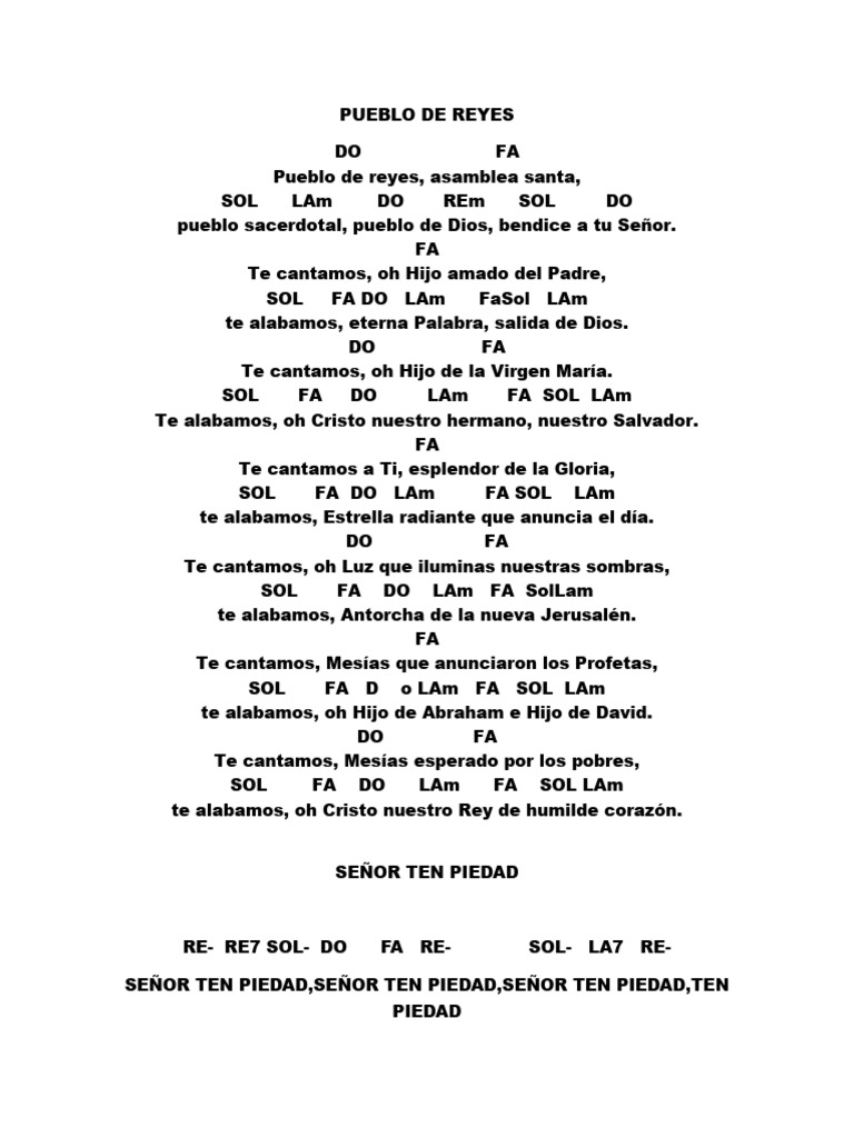 Pueblo de Reyes | PDF | Cristo (título) | Creencia religiosa y doctrina