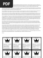 MTG Cheat Sheet Quick Reference | PDF | Sports | Wizards Of The Coast Games