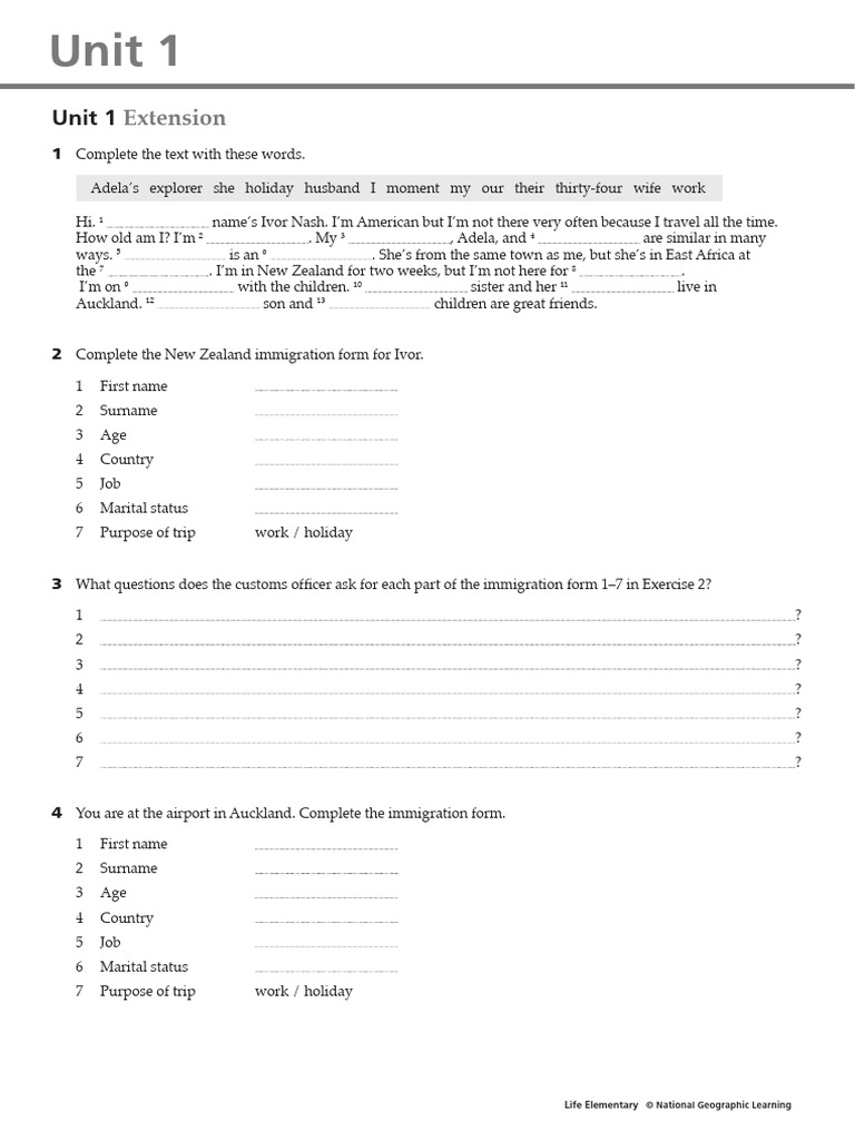 Assignmet 1. Unit 7 Revision and Exam Preparation | PDF | English Language | Linguistics