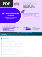 Guía SQL: LDD y LMD en MySQL | PDF | SQL | Bases de datos