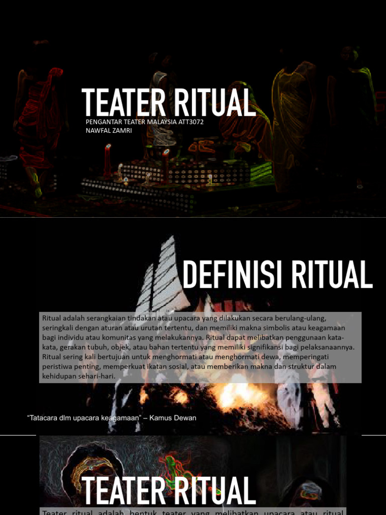 Teater Ritual | PDF