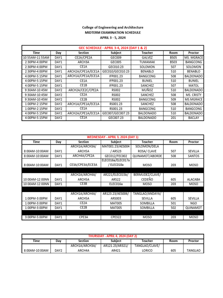 Midterm Exam 2nd Sem 2023 2024 2 | PDF | Science & Mathematics