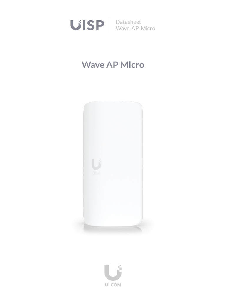 Wave Ap Micro - Ds | PDF | Wi Fi | Antenna (Radio)